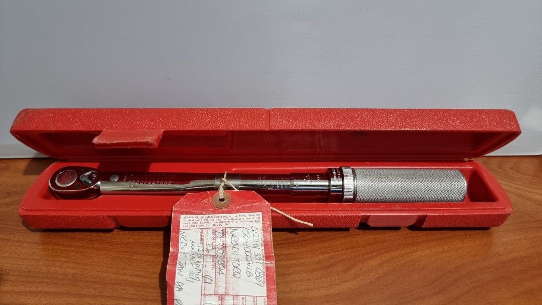 Snap-on Torque Wrench QJR284E, Furniture & Home Living, Home ...