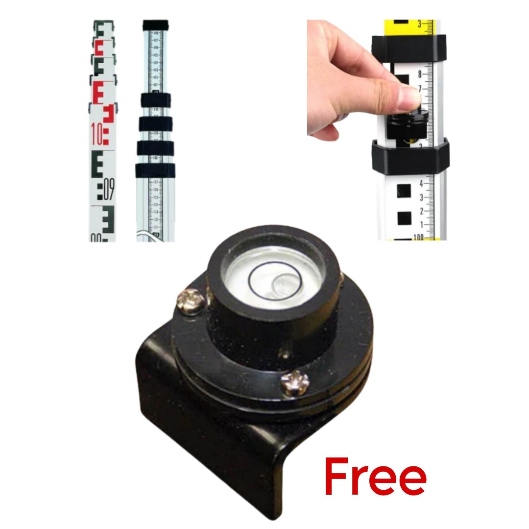 Stadia Rod 5m Levelling Staff, Commercial & Industrial, Construction ...