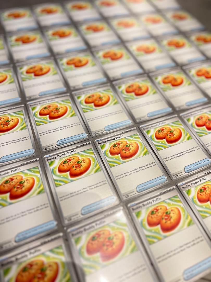 TEF Buddy-Buddy Poffin - 144/162 - Uncommon Scarlet & Violet: Temporal ...