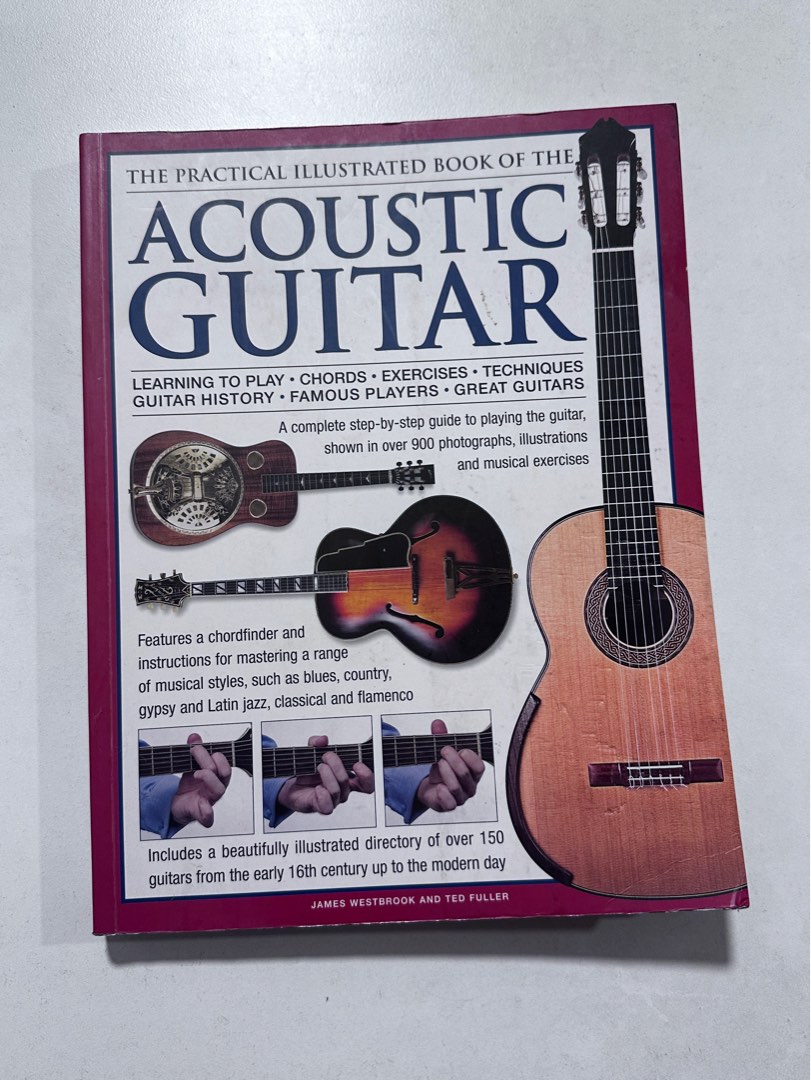 The Practical Illustrated Book of The Acoustic Guitar, Hobbies & Toys ...