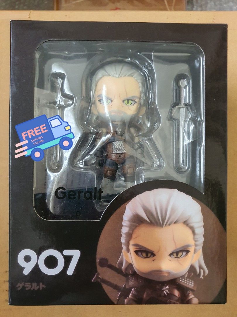 The Witcher 3: Wild Hunt - Geralt - Chibi Figurine 907, Hobbies & Toys ...
