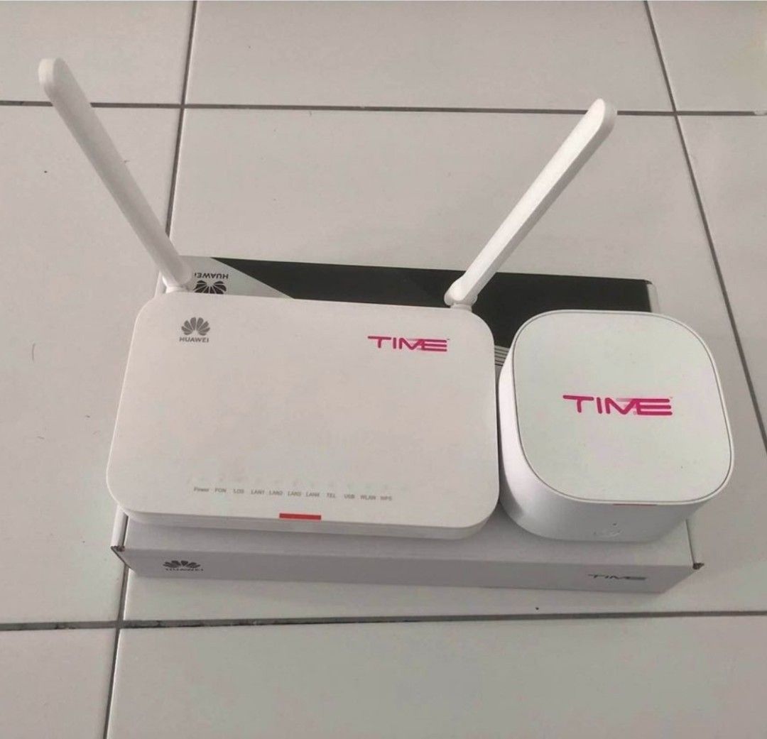 Time wifi internet modem router free installation, TV & Home Appliances ...