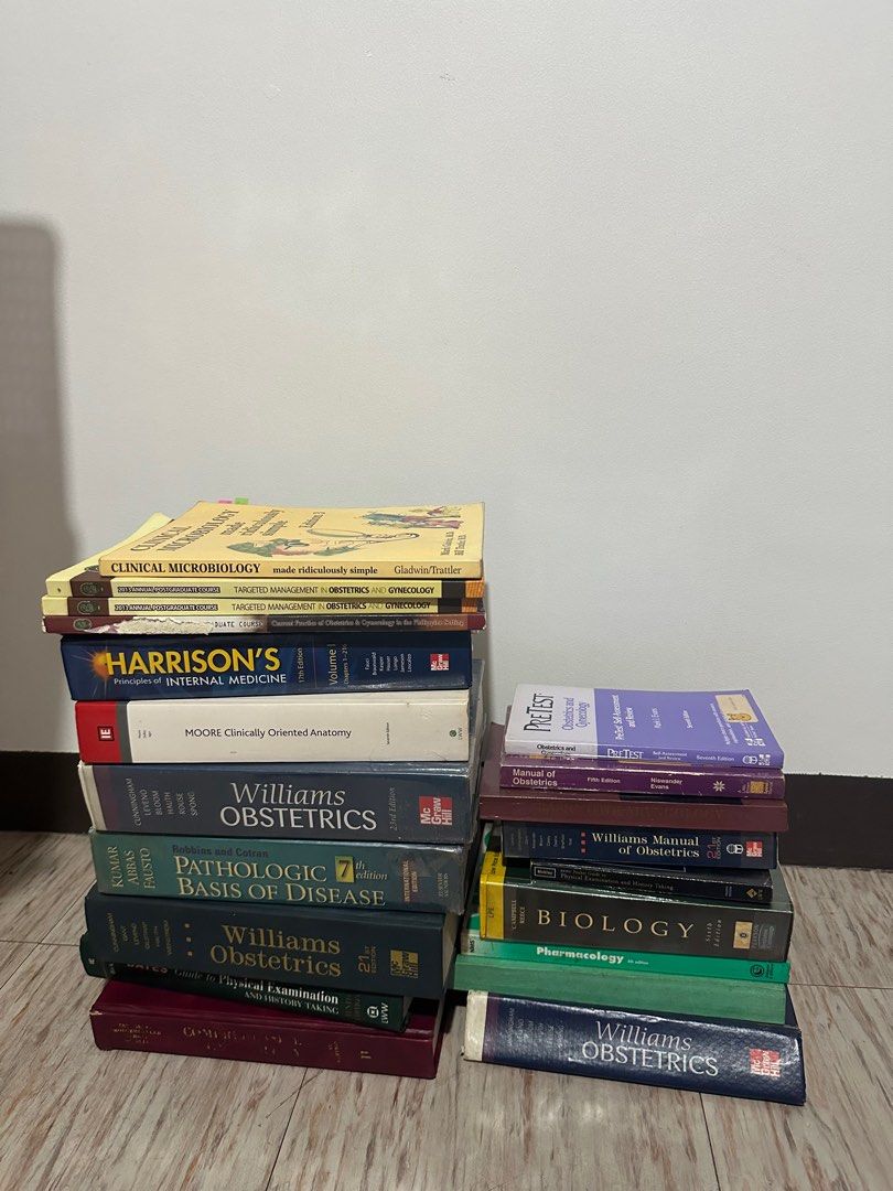 Used Medical Books - Obstetrics, Pharmacology, Gynecology, Biology ...