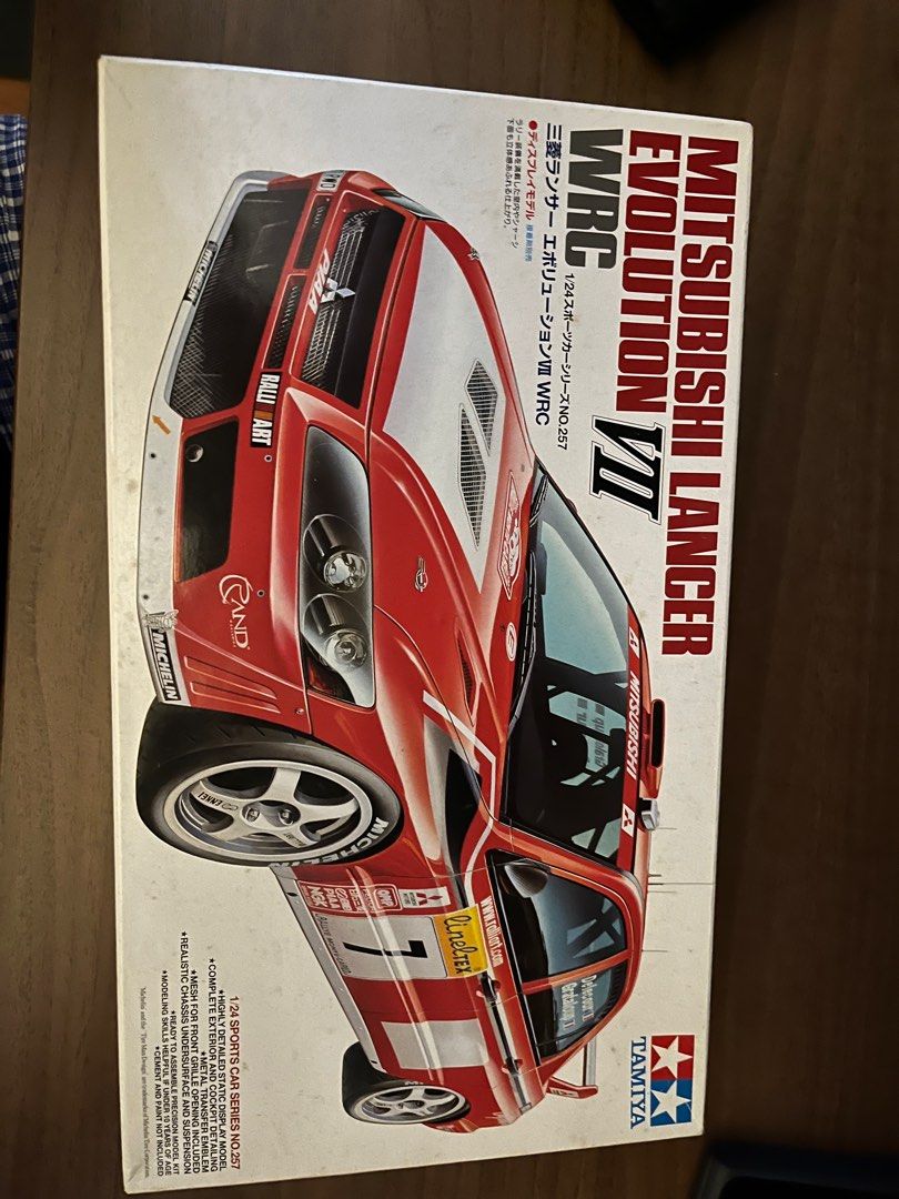 1/24 Tamiya Fujimi Race car Mitsubishi Evolution VII 7 WRC Rally ...
