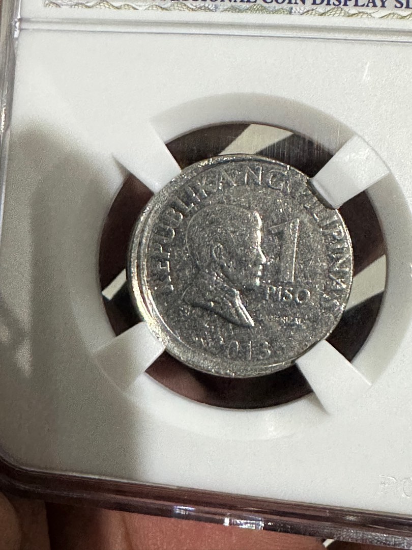 1 peso ngc error coin, Hobbies & Toys, Memorabilia & Collectibles ...