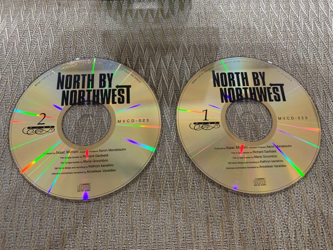 (2VCD) NORTH BY NORTHWEST, Hobbies & Toys, Music & Media, CDs & DVDs on Carousell