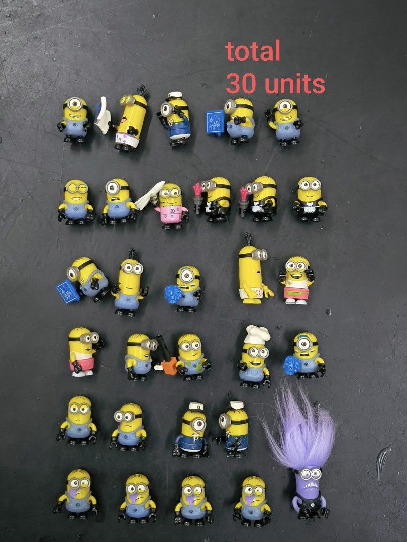 30 UNITS MINION FIGURES & BLOCKS (MEGA CONSTRUX), Hobbies & Toys, Toys ...