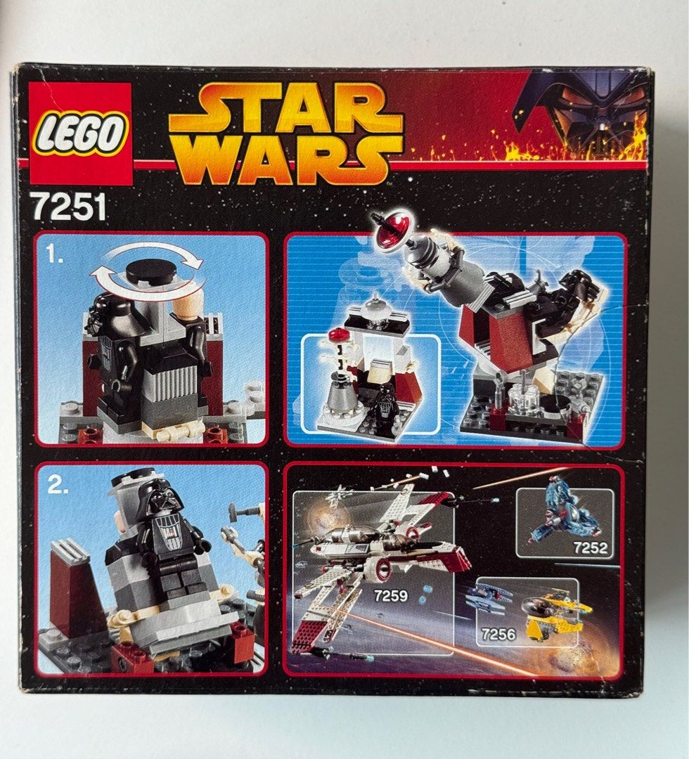 全新未開盒 Lego 7251 Darth Vader Transformation, 興趣及遊戲, 玩具 & 遊戲類 - Carousell