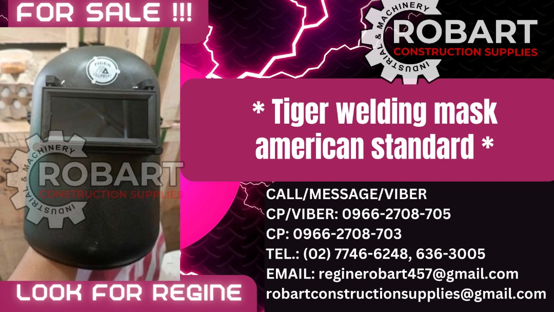 * Tiger welding mask american standard *, Commercial & Industrial ...