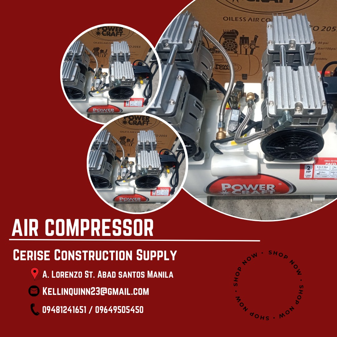 Air Compressor, Commercial & Industrial, Construction Tools & Equipment ...