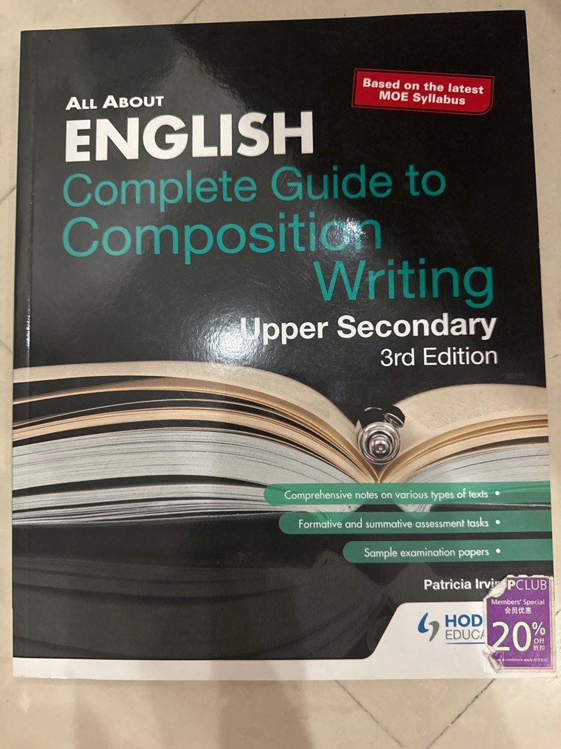 All About English Complete Guide to Composition Writing Upper Sec, Hobbies & Toys, Books ...
