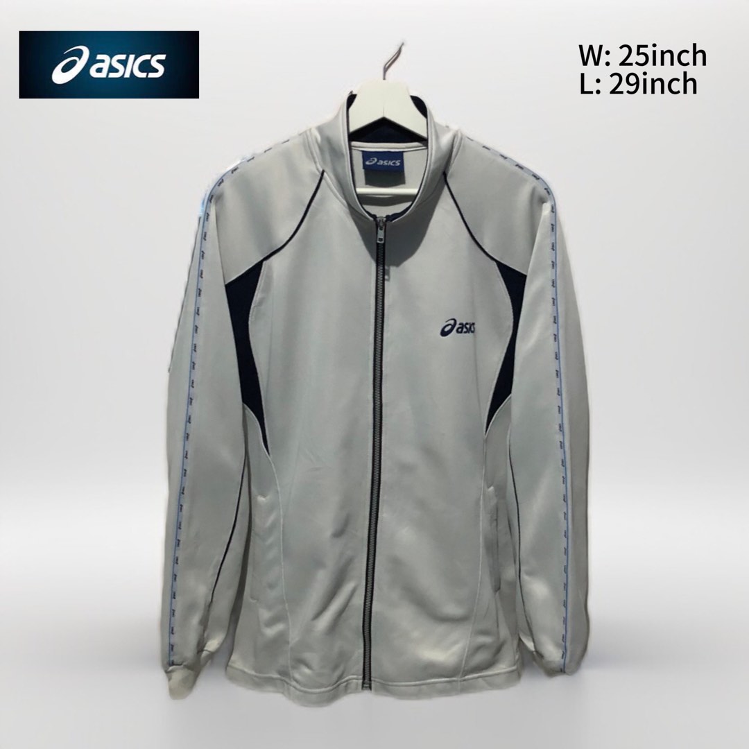 Asics Jacket, Men's Fashion, Coats, Jackets and Outerwear on Carousell