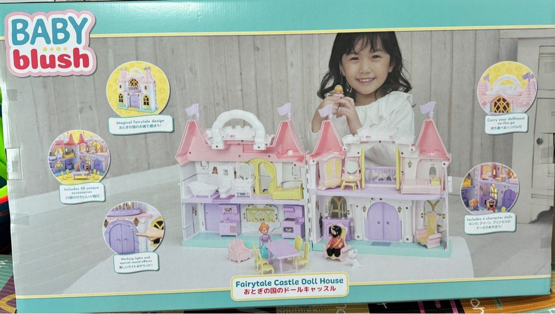 BABY blush Fairytale Castle Doll House, Hobbies & Toys, Toys & Games on ...