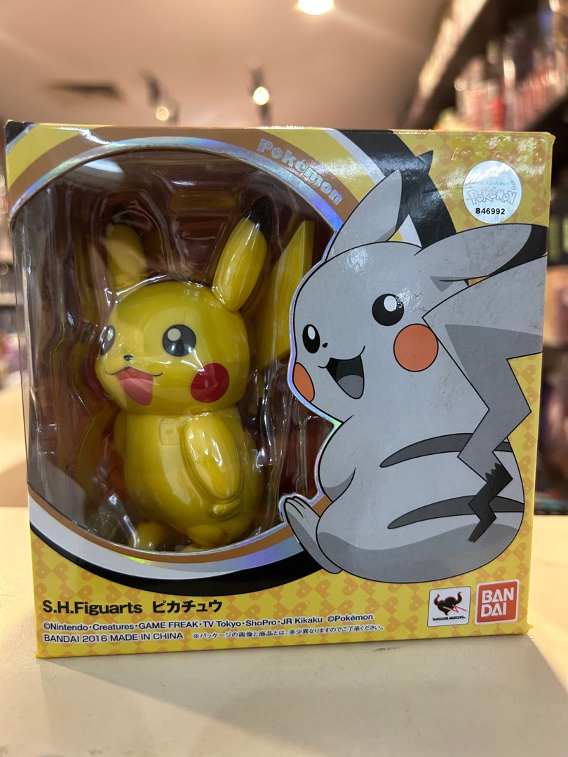 Bandai SHF s.h.figuarts Pokemon Pikachu Action Figure, Hobbies & Toys ...