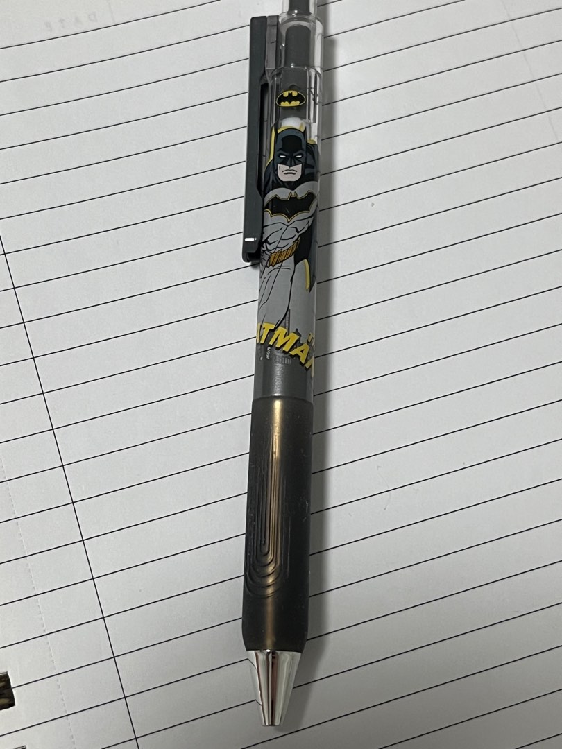 Batman 0.5mm Gel Pen, Hobbies & Toys, Stationery & Craft, Stationery ...