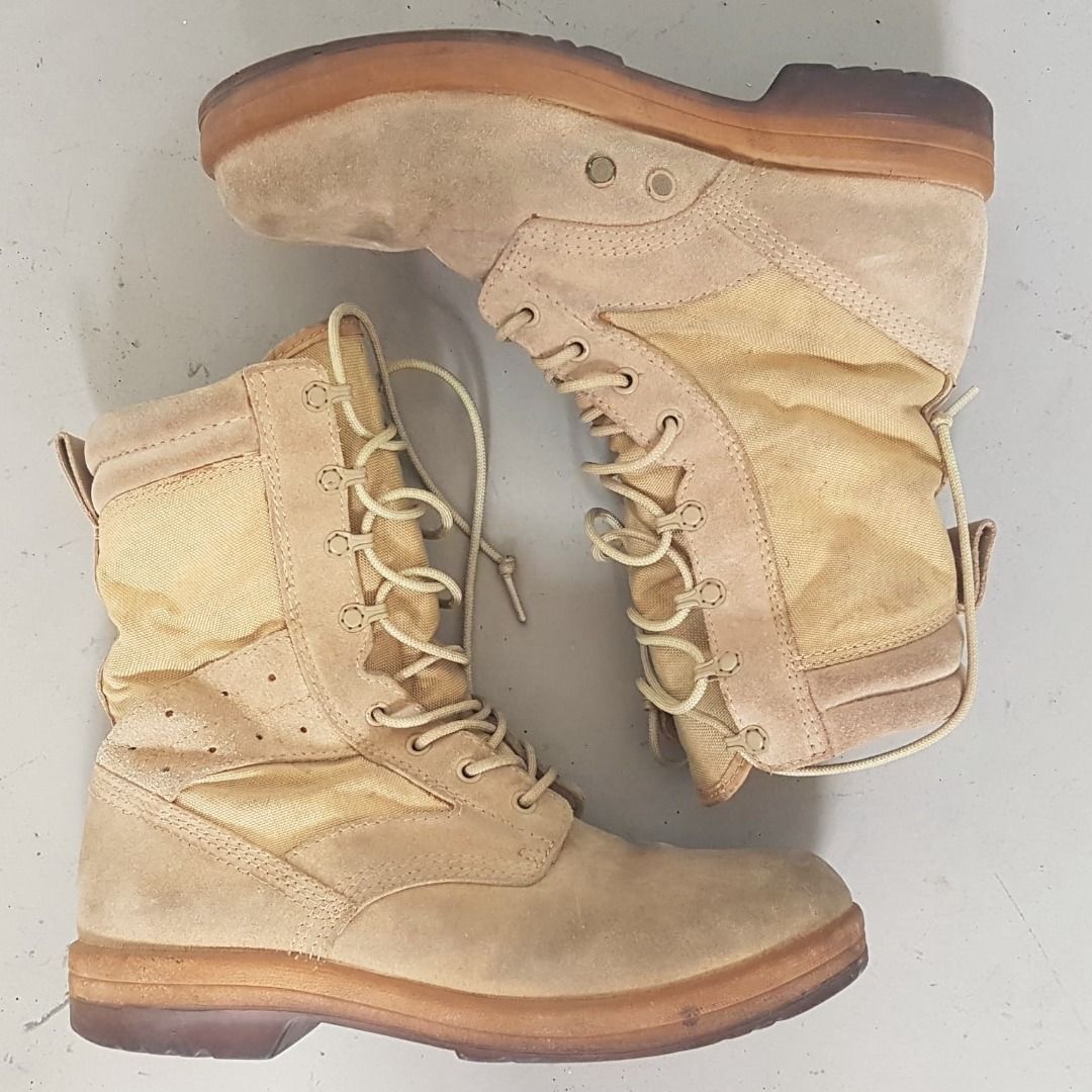 BfR Military Safety Boots, Model V50, EU 43, US 10, UK 9, Khaki ...