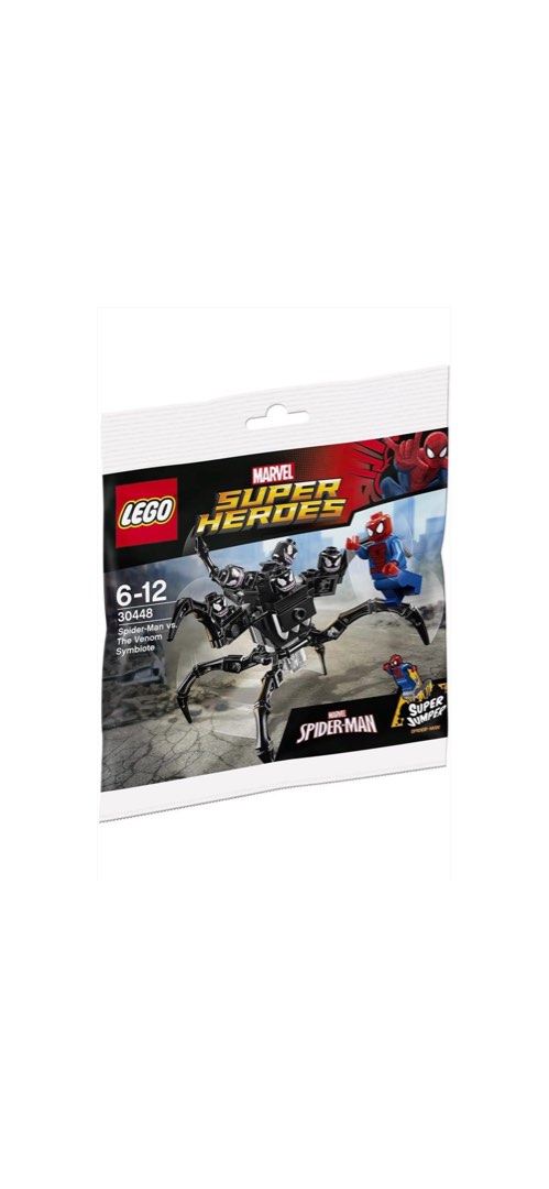 [BNIB] LEGO Marvel Super Heroes Spider-Man vs the Venom Symbiote Polybag (Set 30448), Hobbies ...