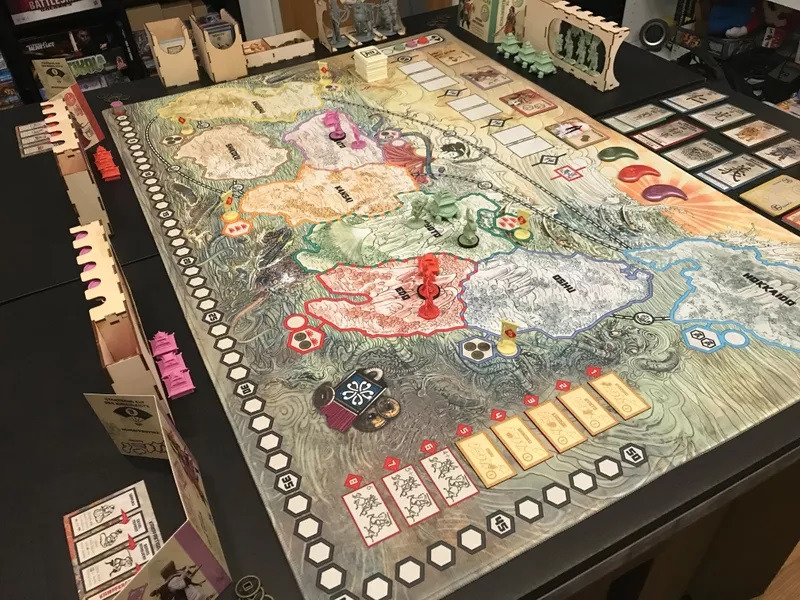 [BNIB] Rising Sun Board Game (KS Daimyo Edition), Hobbies & Toys, Toys ...