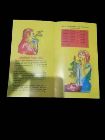 Booklet perumtel jadul, Antik, Pajangan di Carousell