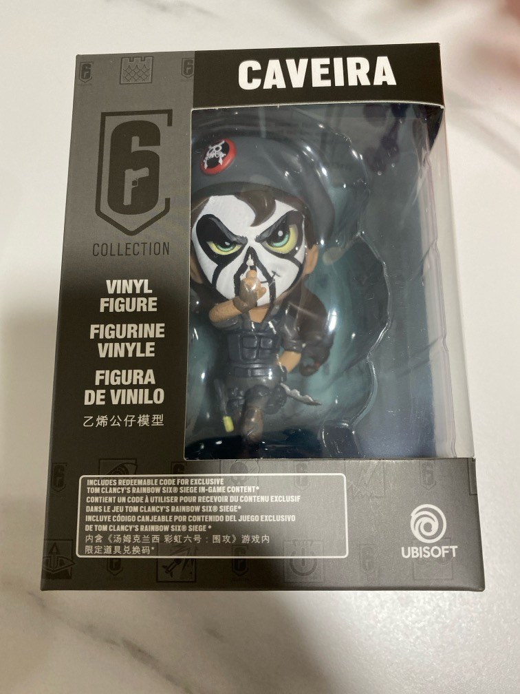 Caveira rainbow 6 ubisoft six siege vinyl figurine figure, Hobbies ...