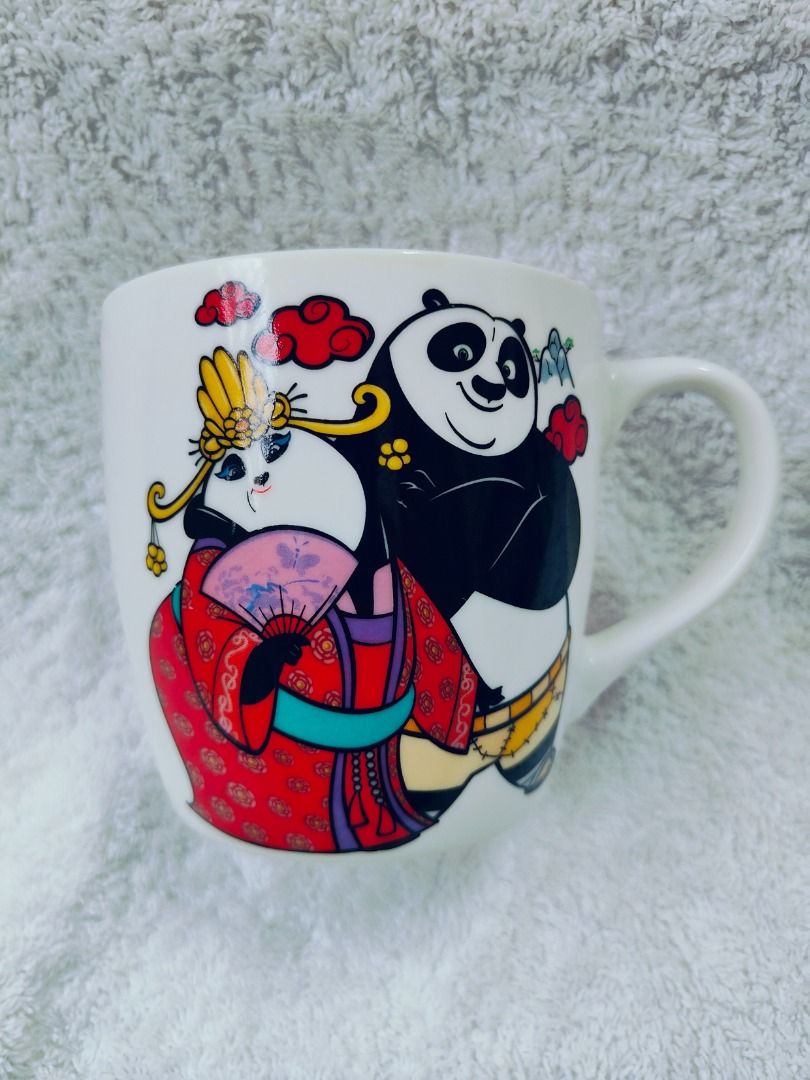 DARLIE Kung Fu Panda Mug, Furniture & Home Living, Kitchenware ...