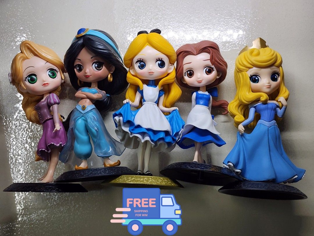 Disney Princesses - Aurora, Belle, Alice, Jasmine, Rapunzel (Various ...