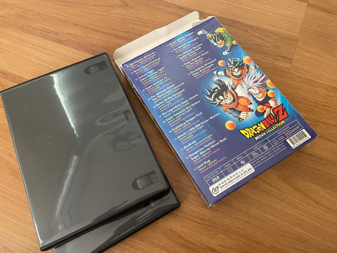 Dragonball Z Movie collection original dvd, Hobbies & Toys, Music ...