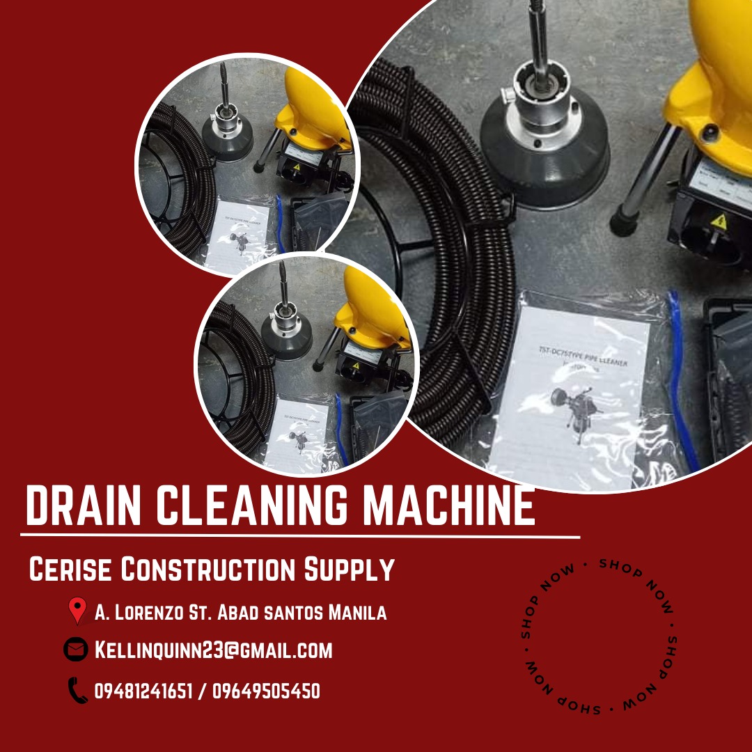 Drain Cleaning Machine, Commercial & Industrial, Construction Tools ...