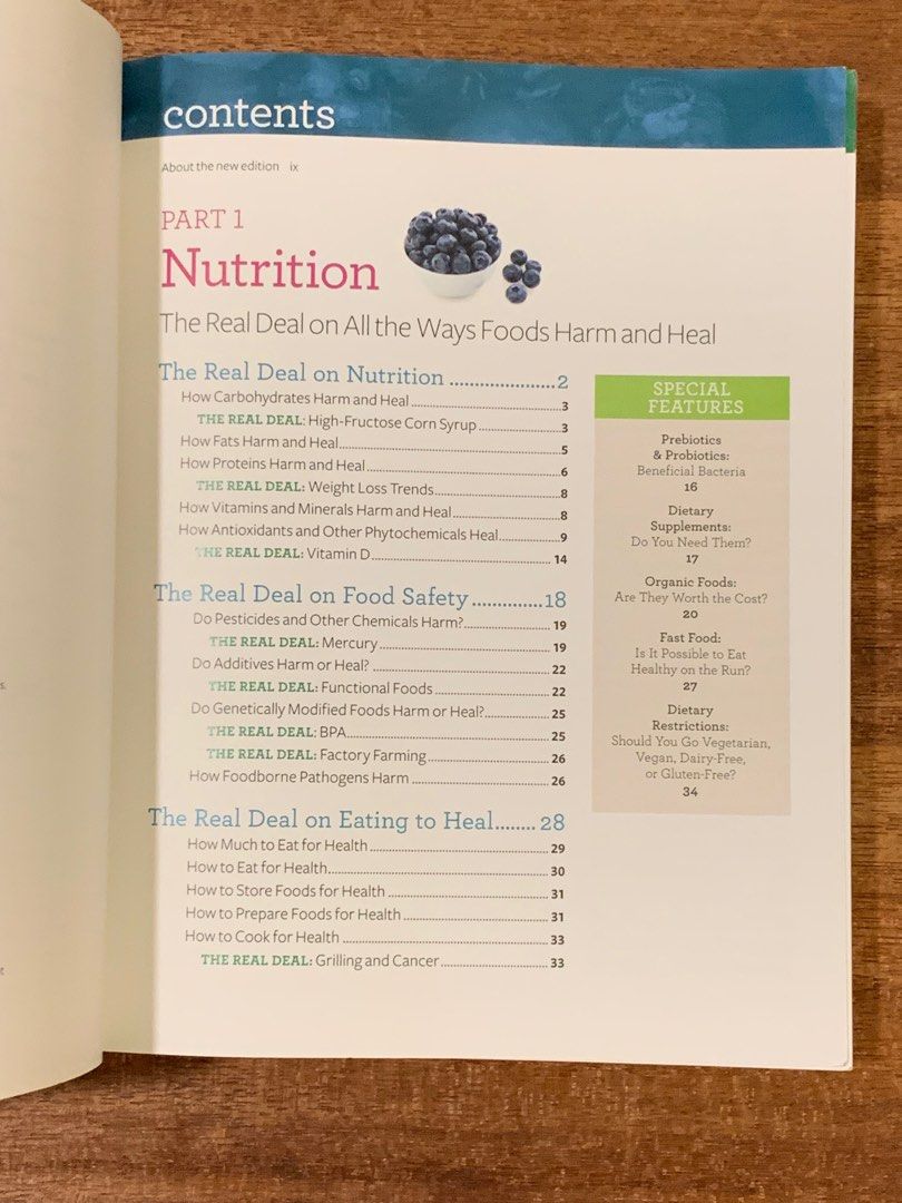 FOODS THAT HARM, FOODS THAT HEAL ; The Best and Worst Choices to Treat ...