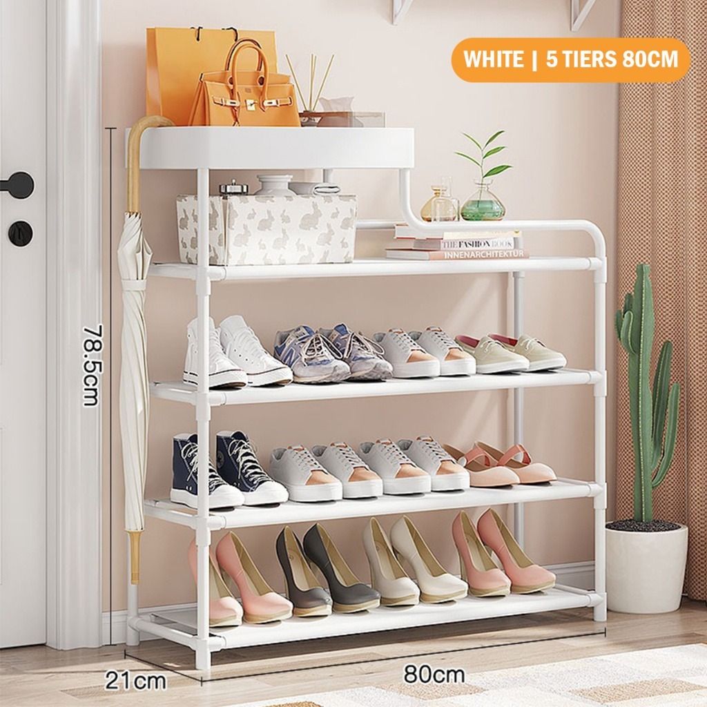 [FREE DELIVERY] Multi-layer Shoe Rack Cabinet Multifunctional Simple ...