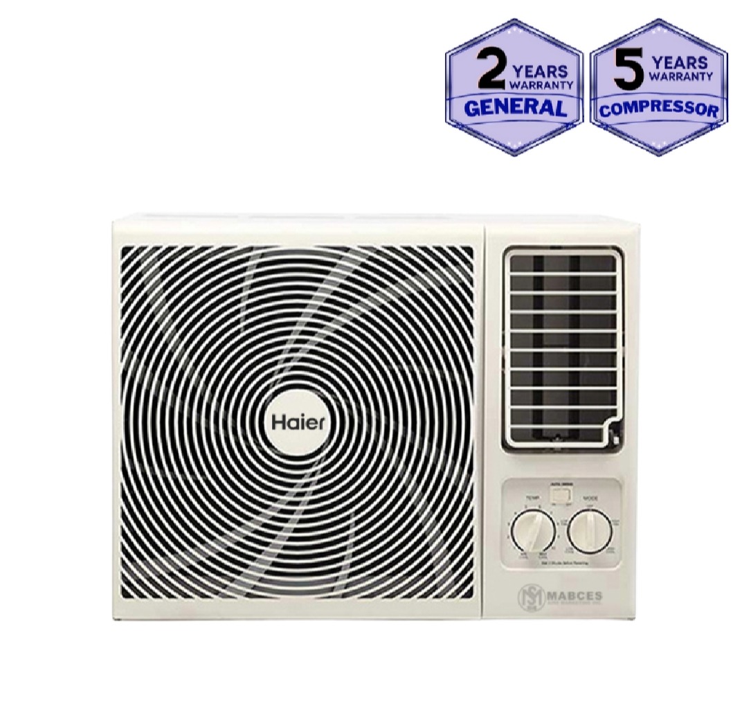 Haier 1HP Whirlwind Series Manual Window Type Aircon HW-12MCQ13, TV ...