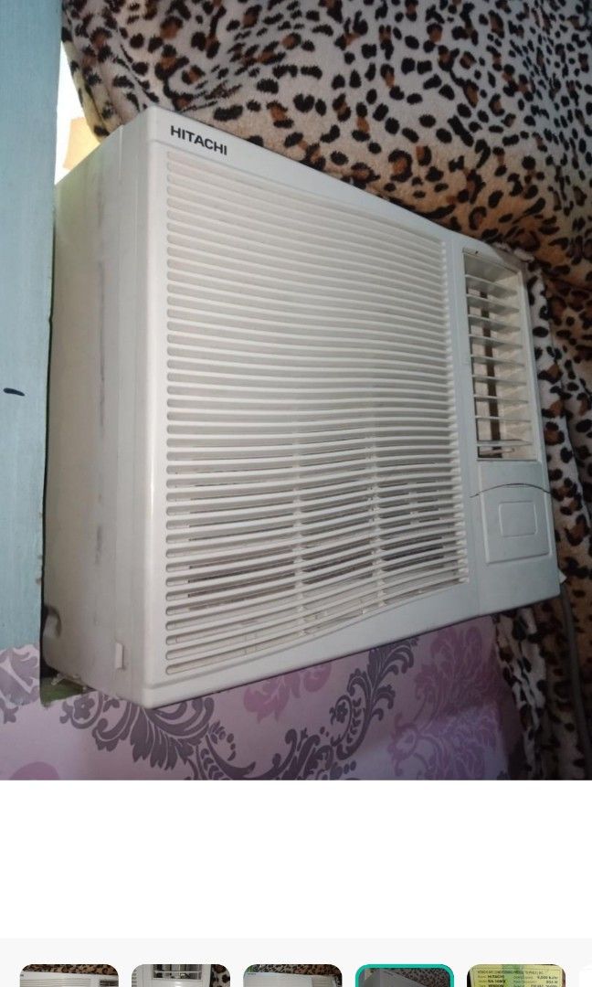 Hitachi Window Type Aircon 1.0hp, TV & Home Appliances, Air ...