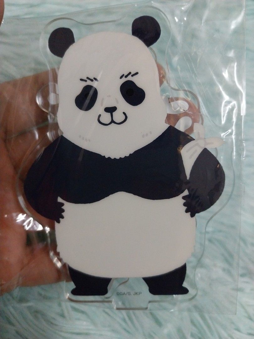 Jujutsu kaisen JJK panda acrylic stand anime, Hobbies & Toys ...