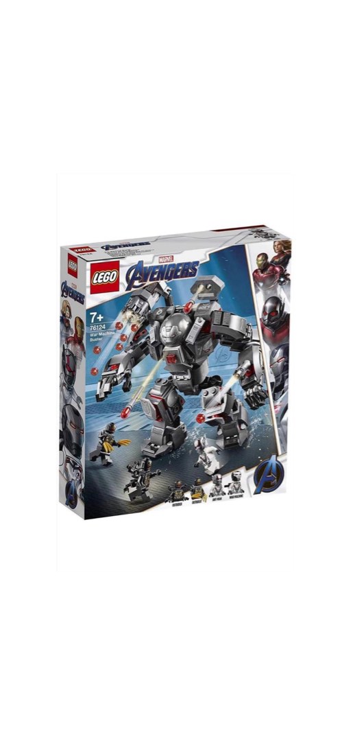 [BNIB] LEGO Marvel Avengers War Machine Buster (Set 76124), Hobbies ...
