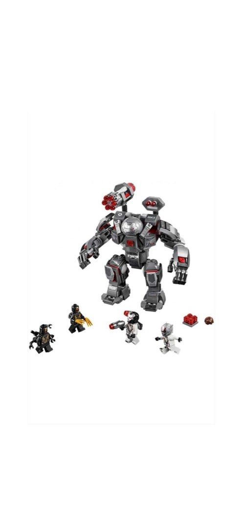 [BNIB] LEGO Marvel Avengers War Machine Buster (Set 76124), Hobbies ...