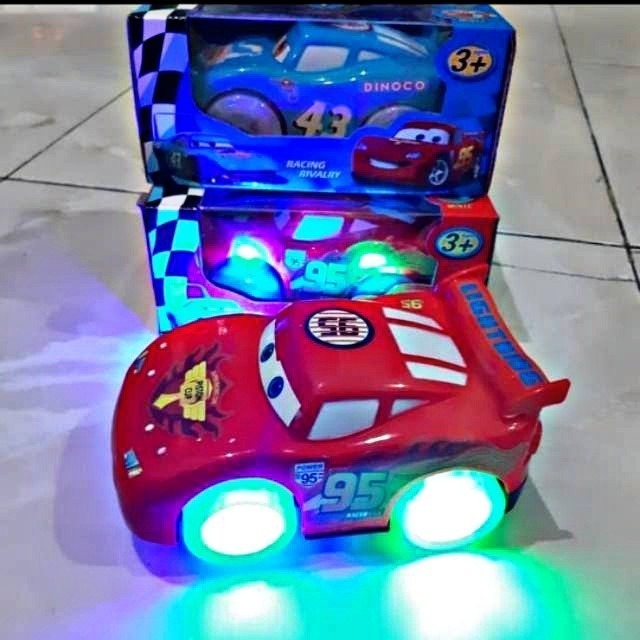 Mainan Mobil Mobilan Racing Sport Cars Bump And Go Musik Dan Lampu MK ...