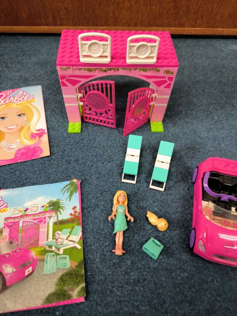 Megabloks build and style Barbie building blocks As per photo Combo ...