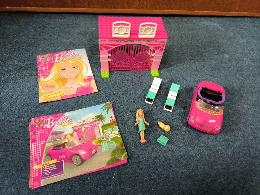 Megabloks build and style Barbie building blocks As per photo Combo ...