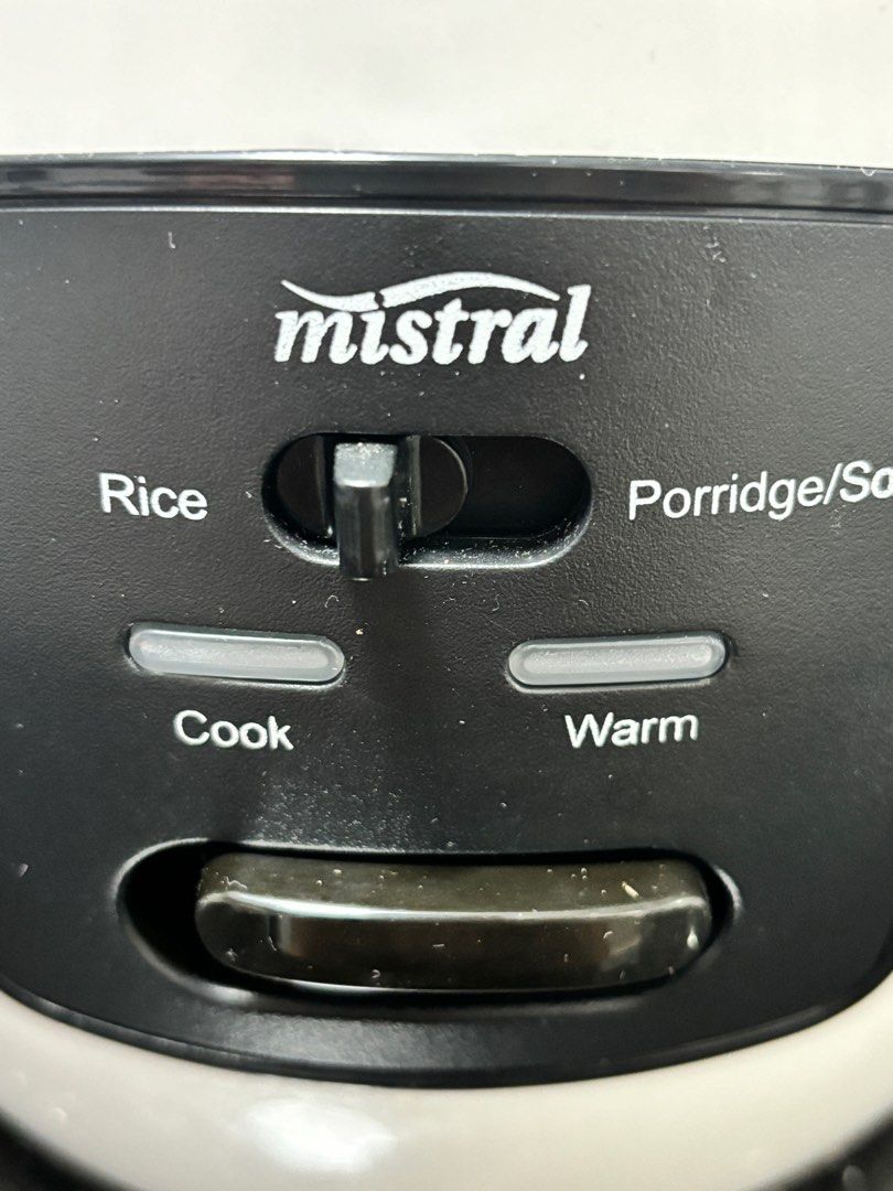 Mistral rice cooker, TV & Home Appliances, Kitchen Appliances, Cookers ...