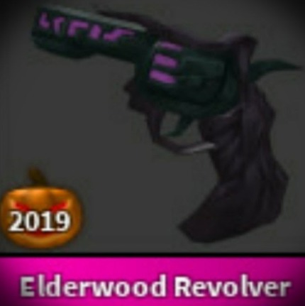 MM2 Murder Mystery 2 Elderwood revolver, Video Gaming, Video Games ...