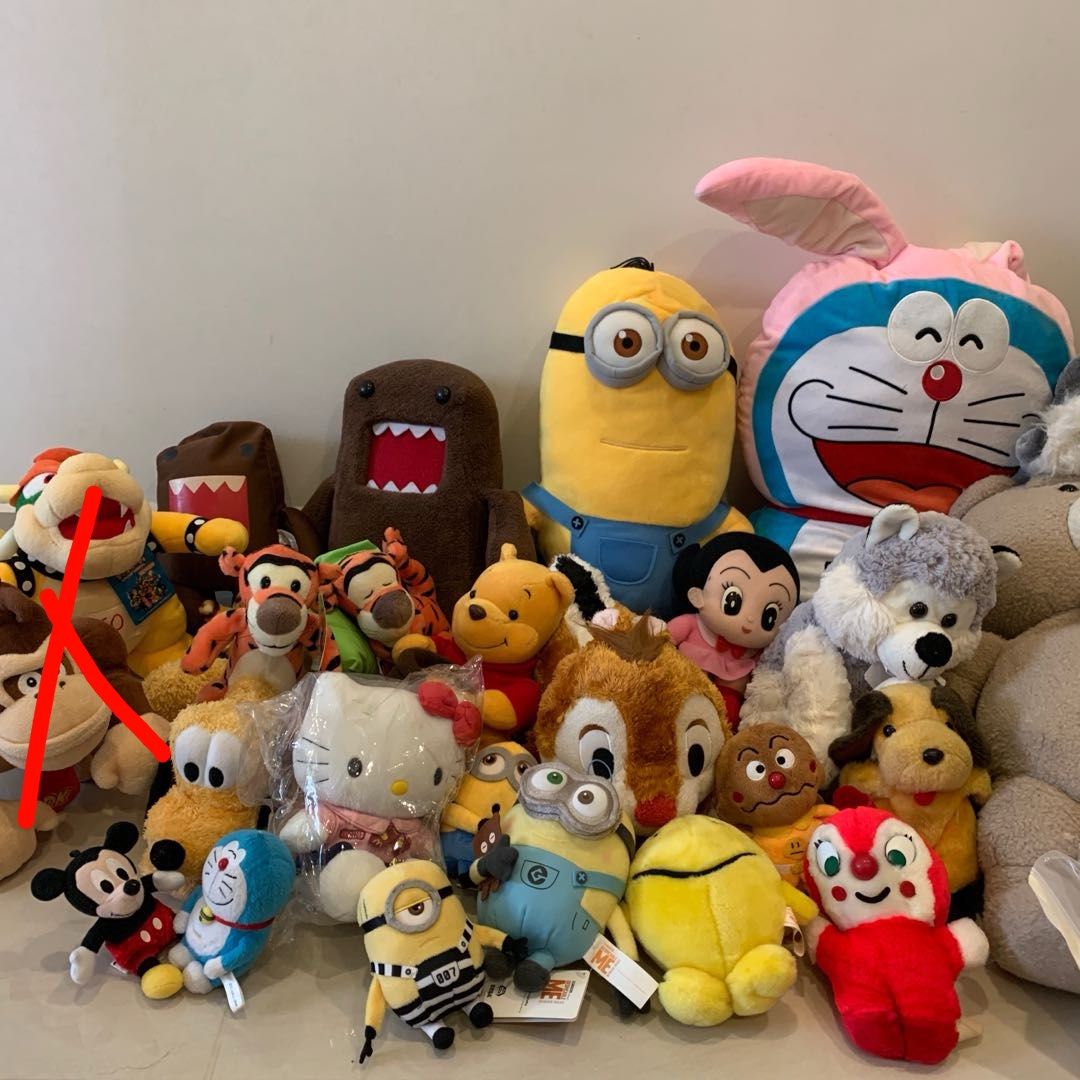 #MustGo RM10 TED DORAEMON MINIONS WINNIE THE POOH HELLO KITTY MICKEY ...