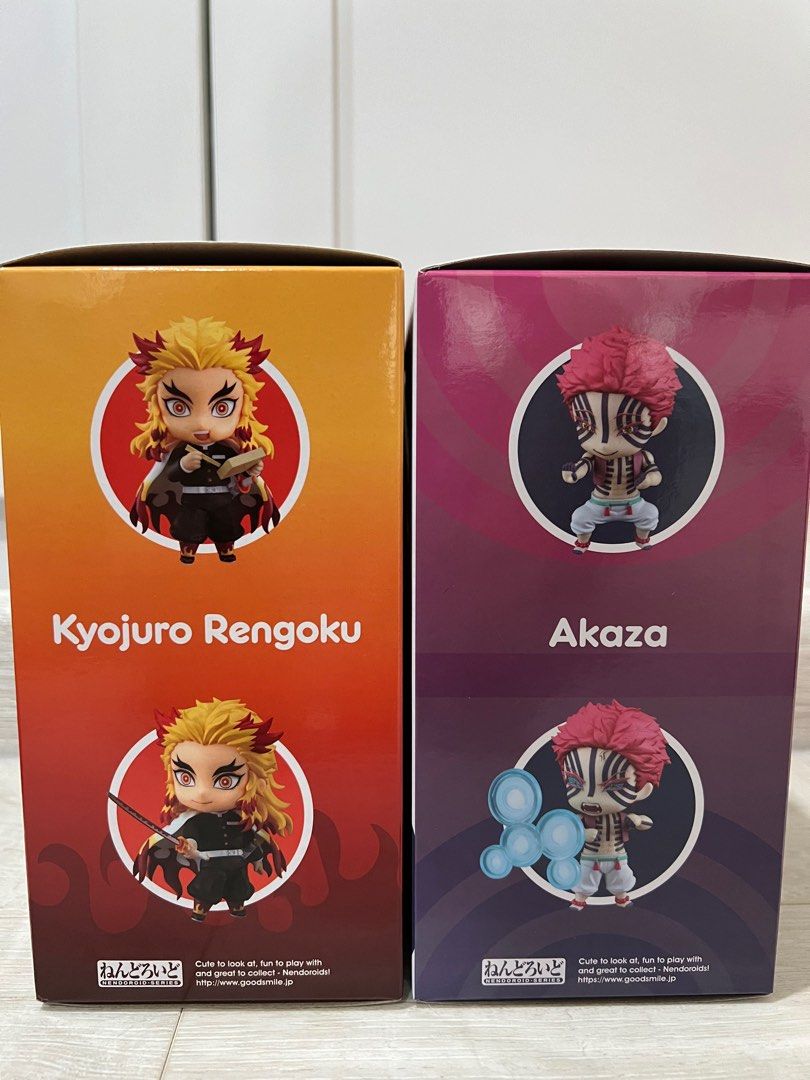 Nendoroid 1541 2112 Rengoku Kyojuro Akaza Demon Slayer Kimetsu no Yaiba ...