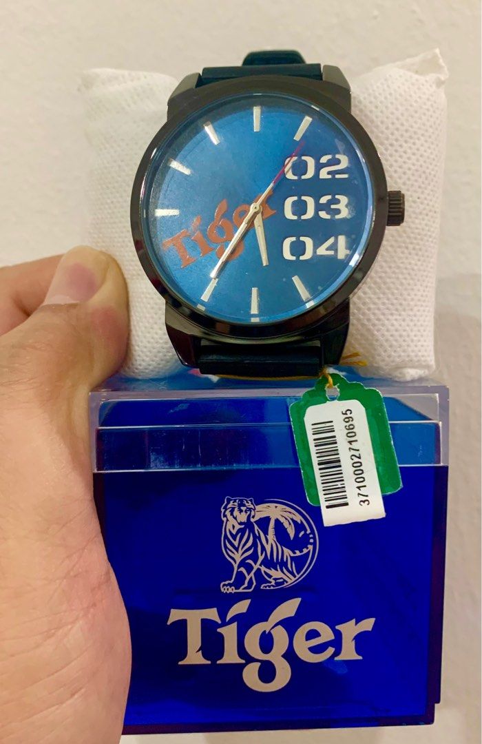 Old Tiger Beer Watch RM70 free post, Men's Fashion, Watches ...