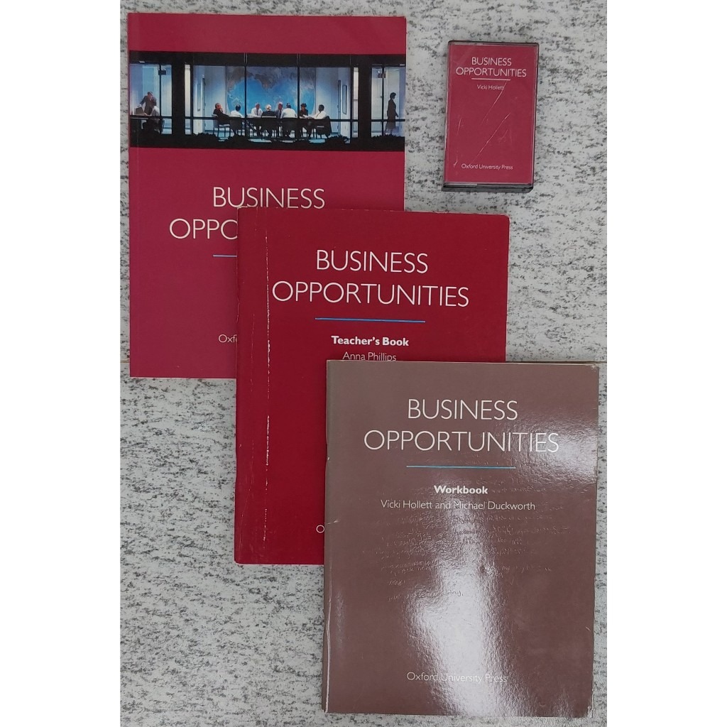 Oxford Business Opportunities (for teaching business English) full set ...