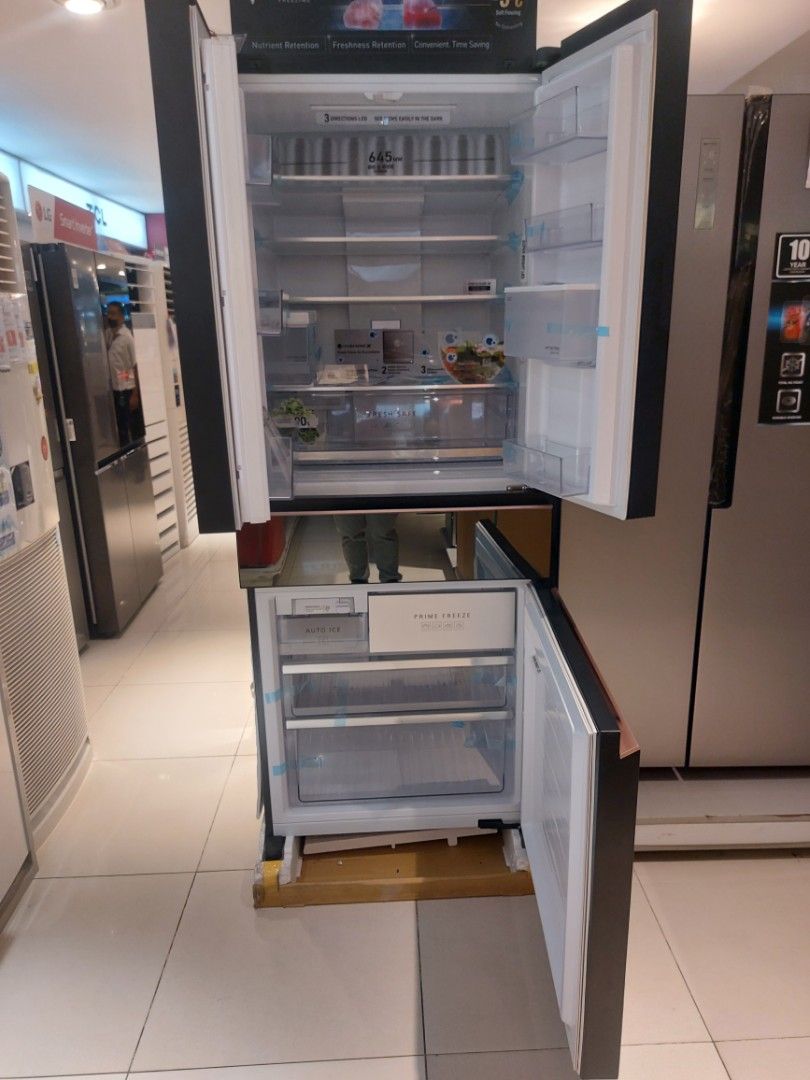 PANASONIC PRIME PLUS EDITION BOTTOM FREEZER AND PANASONIC FRENCH DOOR ...