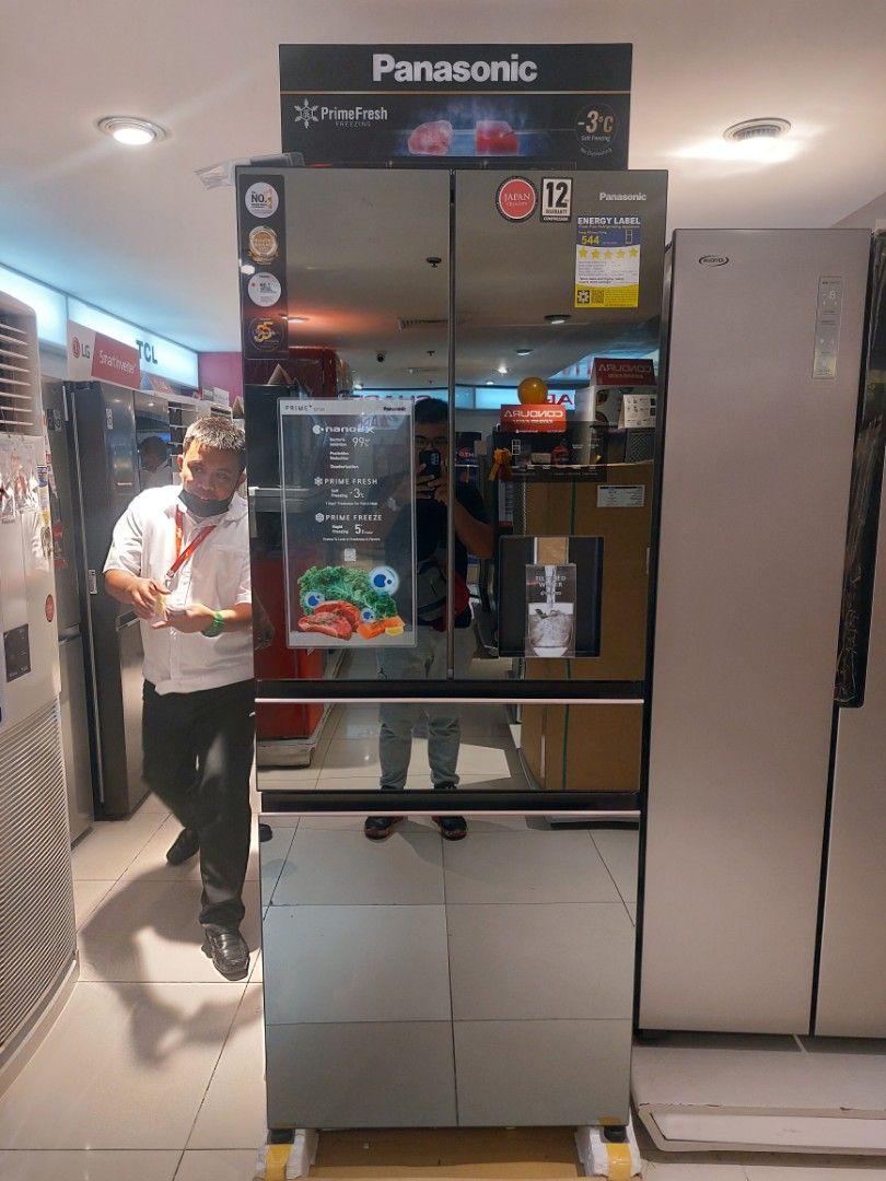 PANASONIC PRIME PLUS EDITION BOTTOM FREEZER AND PANASONIC FRENCH DOOR ...