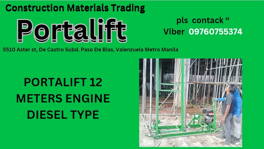 PORTALIFT ELEVATOR EQUIPMENT, Commercial & Industrial, Construction ...