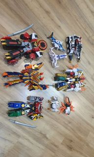 Power Rangers Zeo Chouriki Sentai Ohranger Giant Roller Defender Wheels ...