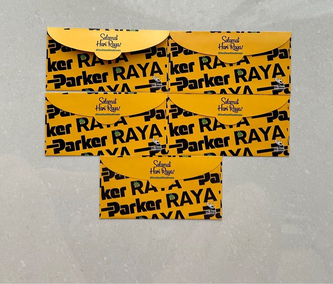 Raya Sampul Angpau x 5 pieces [past year edition], Hobbies & Toys ...