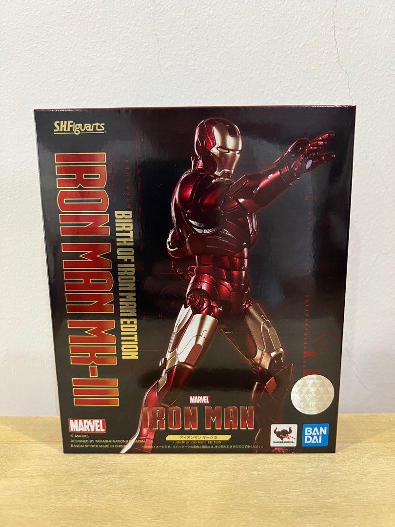 SHF Iron Man Mark 3 birth of Ironman edition - S.H.Figuarts (MISB ...